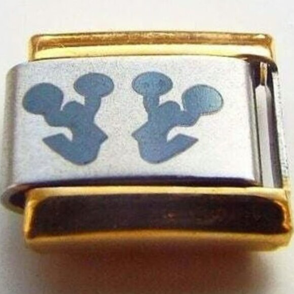 Charmed Expressions | Jewelry | Cheerleaders Gold Edge Laser 9mm ...